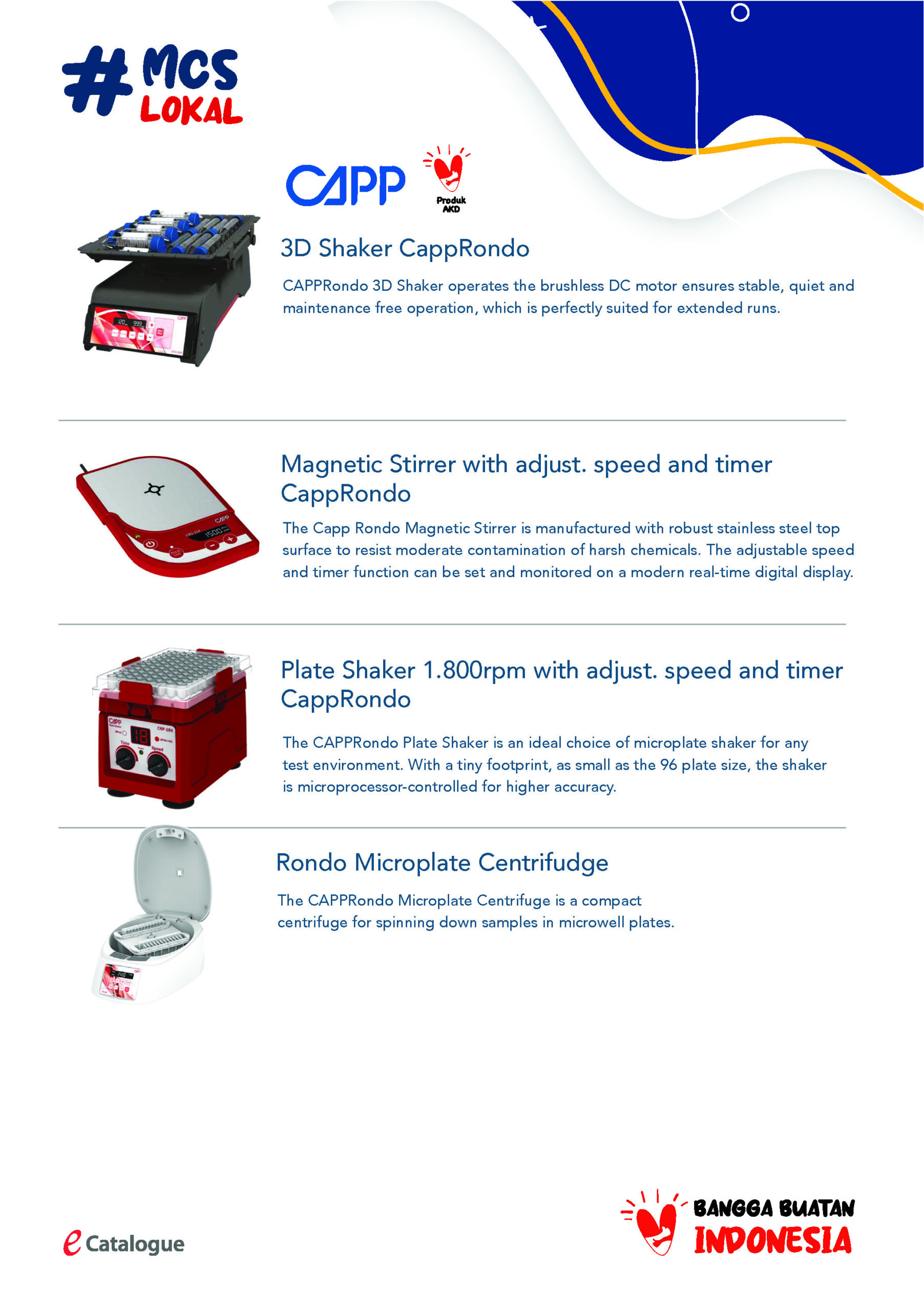 LABORATORY EQUIPMENT – PT. MULTIGUNA CIPTASENTOSA